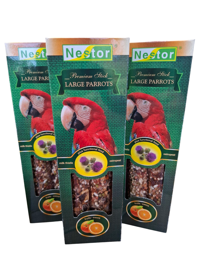 NESTOR Papegaaien Stick ARA - Fun4Parrots.eu - Tussendoortje Grote Pap